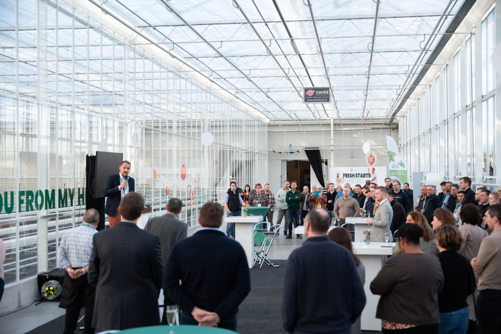Hazera opens new high-tech R&D tomato greenhouse - USA